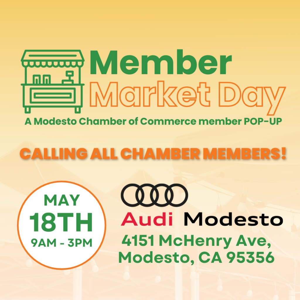Member Market Day – A Modesto Chamber of Commerce Members Pop-up ...